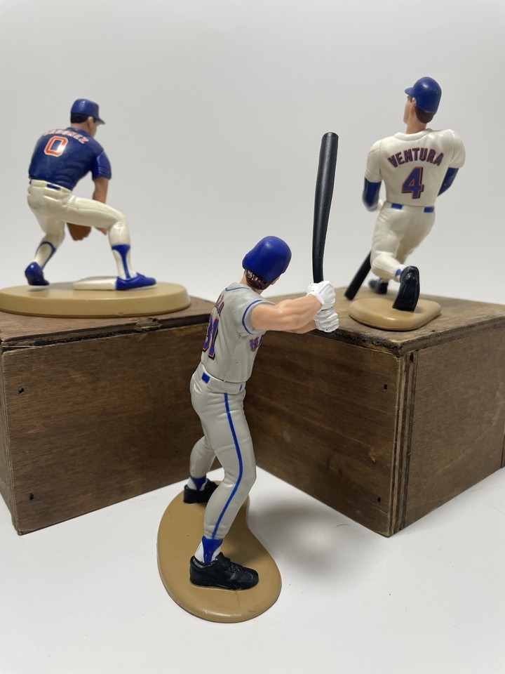 MIKE PIAZZA, NY Mets Starting Lineup Figures Robin Ventura, Rey Ordonez ...