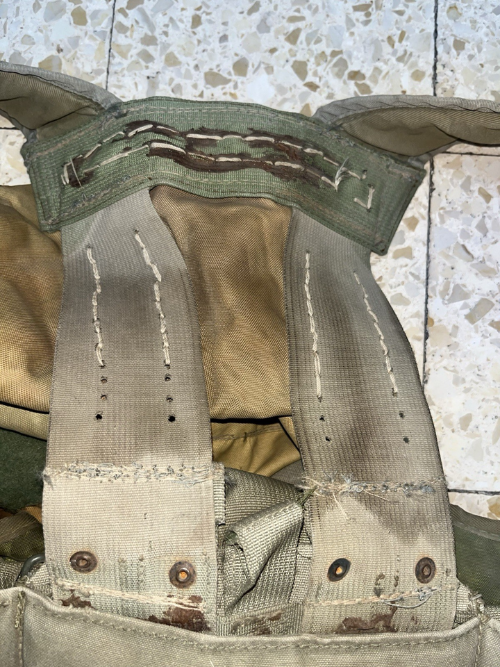 Idf Zahal Soldiers Combat Vest Web Harness Ephod 80-90's Combat Israeli ...