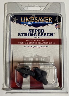 Limb Saver String Leech Dampeners - Black Limb Bows & Crossbows Diamond ...