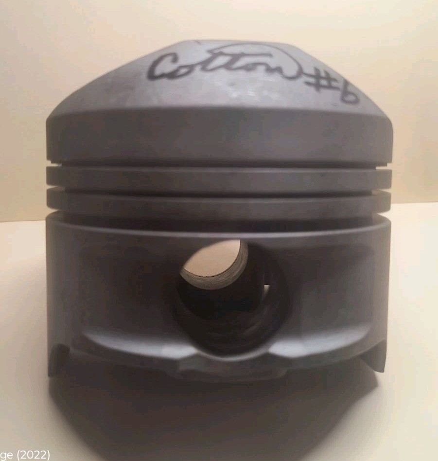Cotton Owens #6 Autographed Signed Hemi 426 Piston from Nascar mid 60s ...