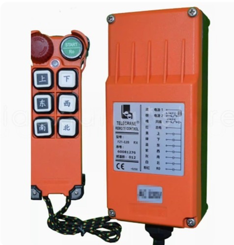 1 Transmitter + 1 Receiver / Voltage AC220V F21-E2M Crane Remote ...