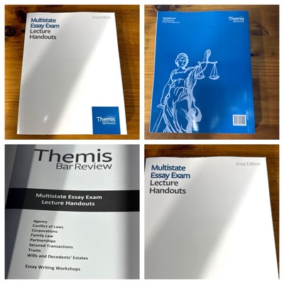 Themis Bar Review 2024 Multistate Essay Exam MEE Lecture Handouts MBE ...