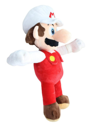 XL Super Mario Bros. Plush Stuffed Fire Suit Mario 17” 2022 Good Stuff ...