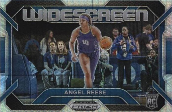 2024 Panini Prizm Draft Picks - Widescreen Angel Reese #13 Hyper Prizm ...