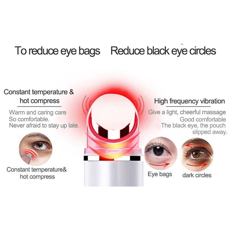 Électrique Ion Eye Face Massager Resserrement Vibration Pen Beauté Du Visage | eBay