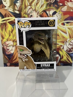 Funko Pop! House of the Dragon Syrax Funko Pop! Vinyl Figure #07 W ...