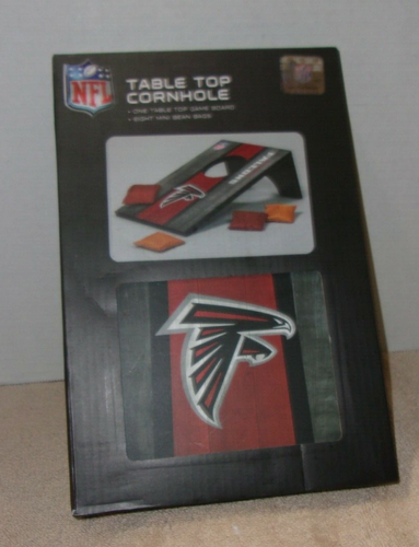 NFL LIC ATLANTA FALCONS TABLE TOP CORNHOLE GAME NEW IN BOX 888759259470 ...
