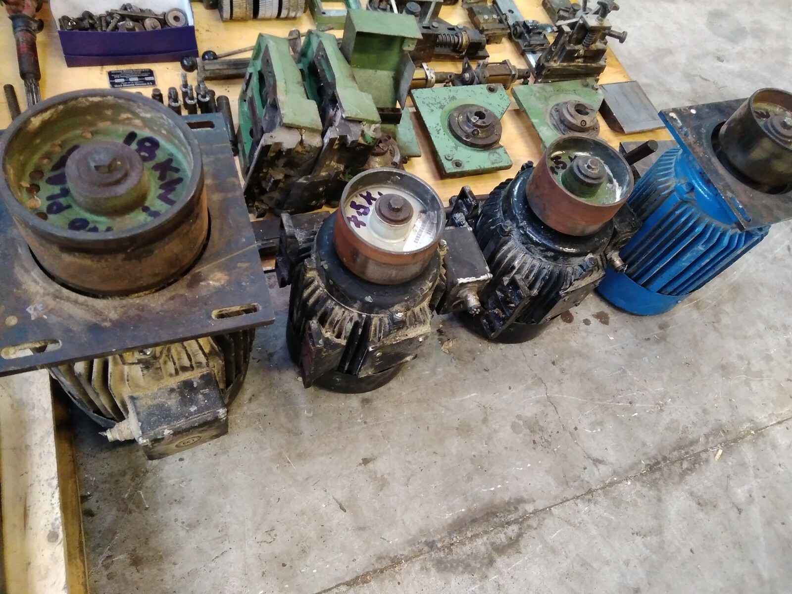 Used Weinig H22BL Planer & Moulder Spare Parts shelf stock and recent ...