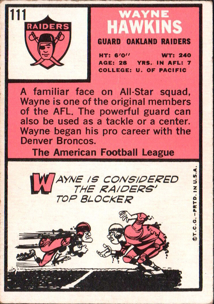 1966 Topps - #111 Wayne Hawkins for sale online | eBay