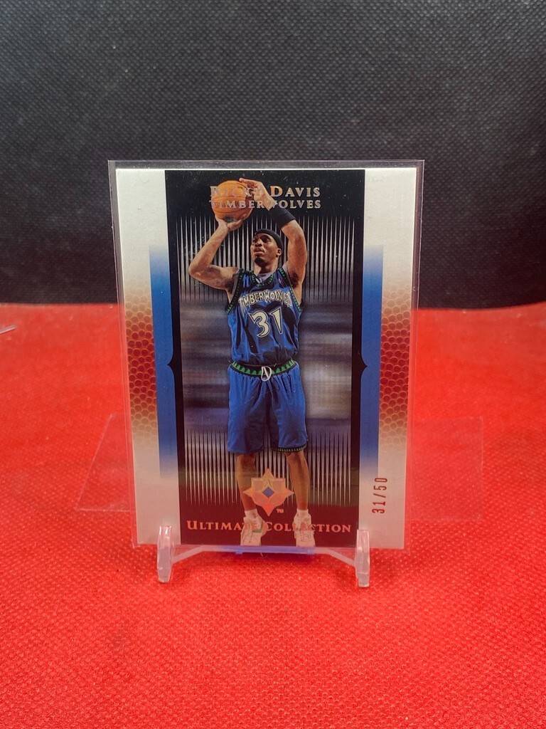 2005-06 UD Ultimate Red #6 Ricky Davis Minnesota Timberwolves 31/50 NBA ...