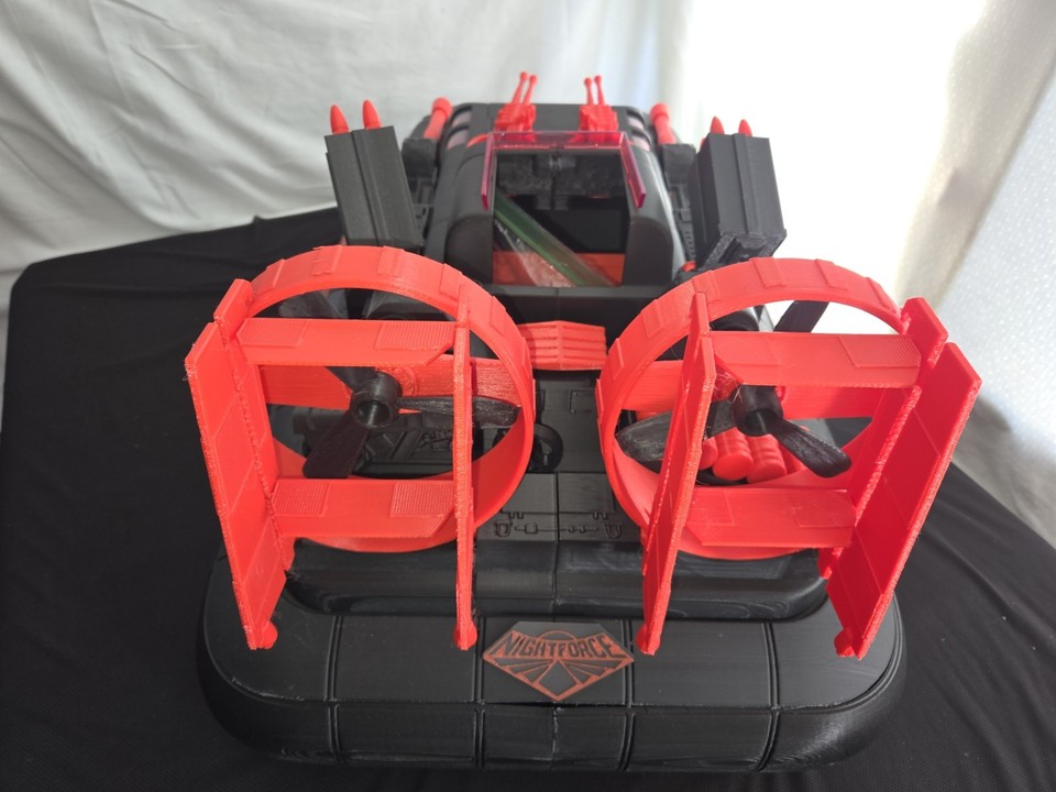 3D printed GI JOE CLASSIFIED SCALE NIGHT FORCE WHALE (vehicle only)WITH ...