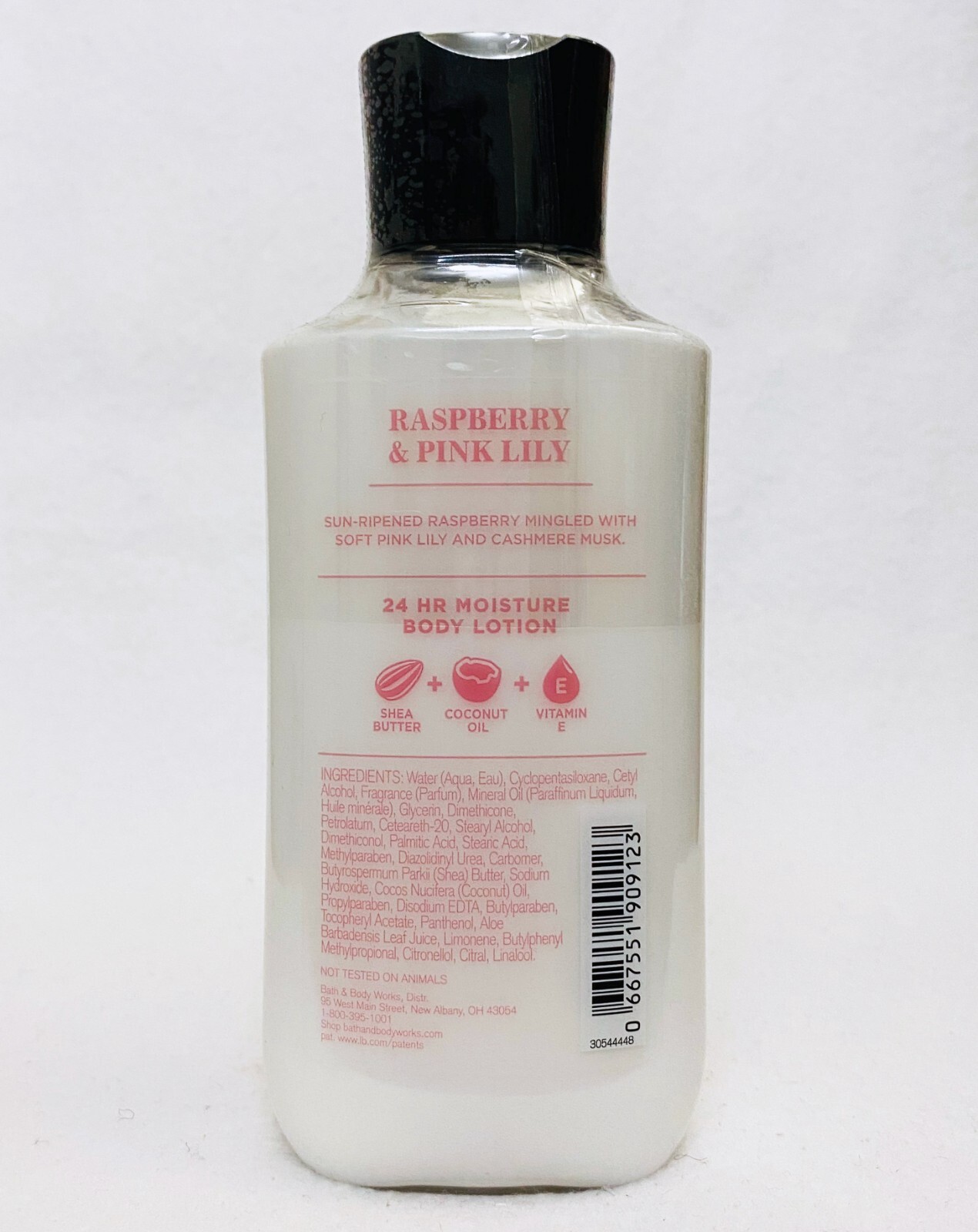 4 Bath & Body Works RASPBERRY PINK LILY 24HR Moisture Body Lotion Cream ...