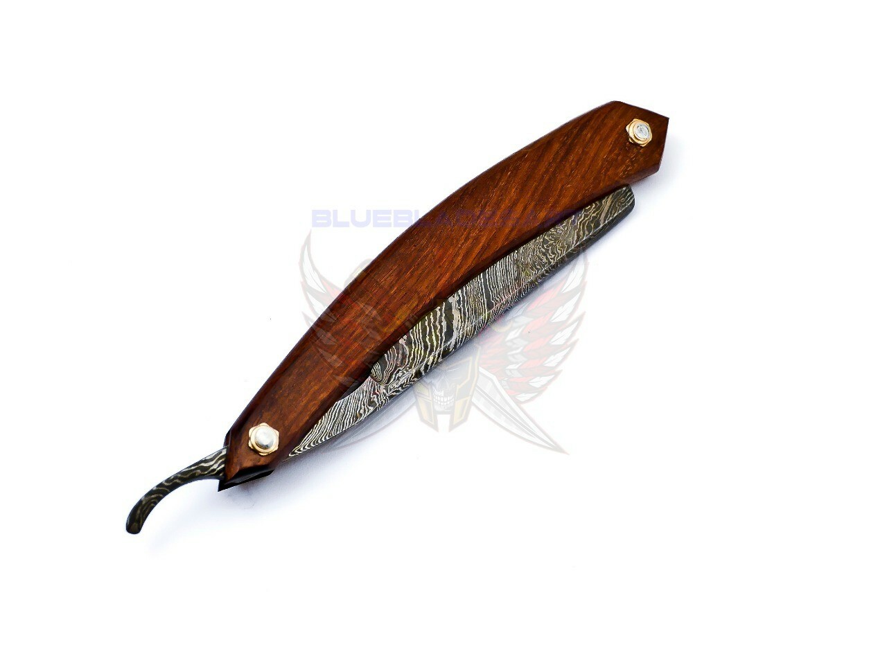 9.0" Handmade Damascus Folding Pocket Custom hand made Blade Straight ...