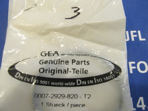 GEA Westfalia Centrifuge O-Ring, EPDM, 0007-2929-820-T2 New Surplus | eBay