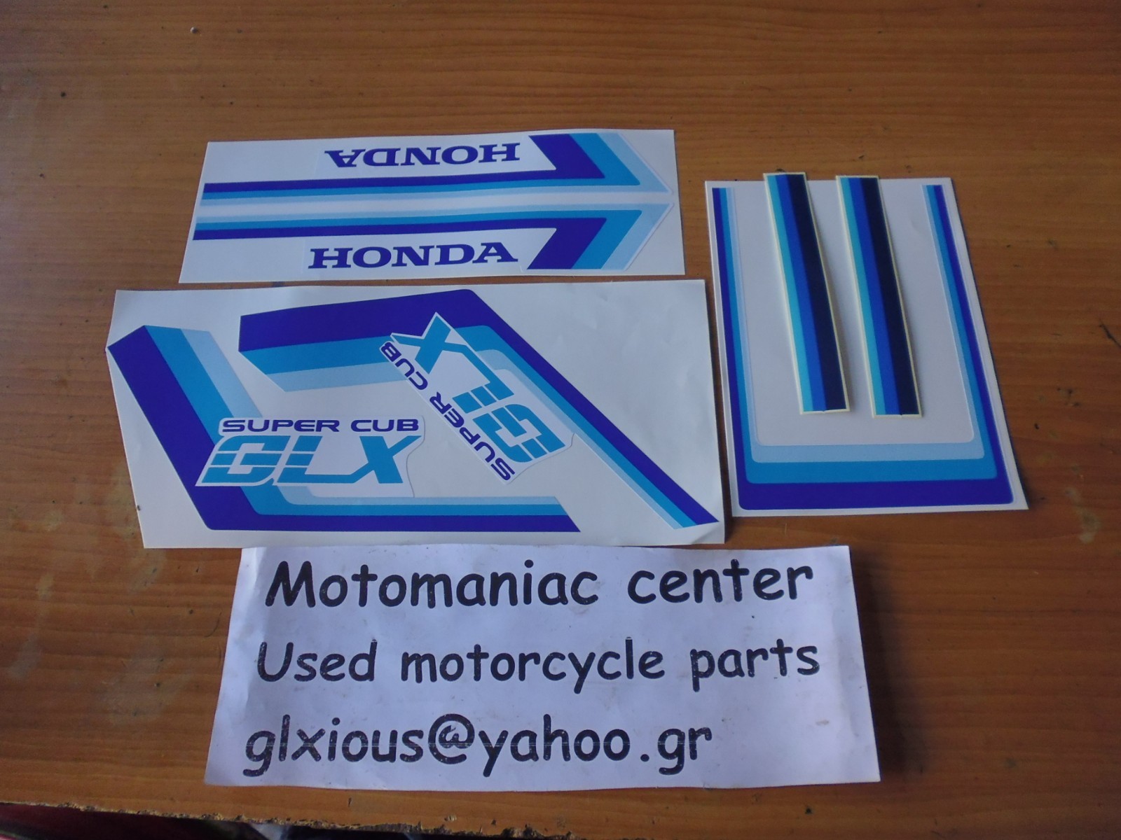 Honda c50 c70 c90 super cub glx 50 c 50 decals stickers graphics set | eBay