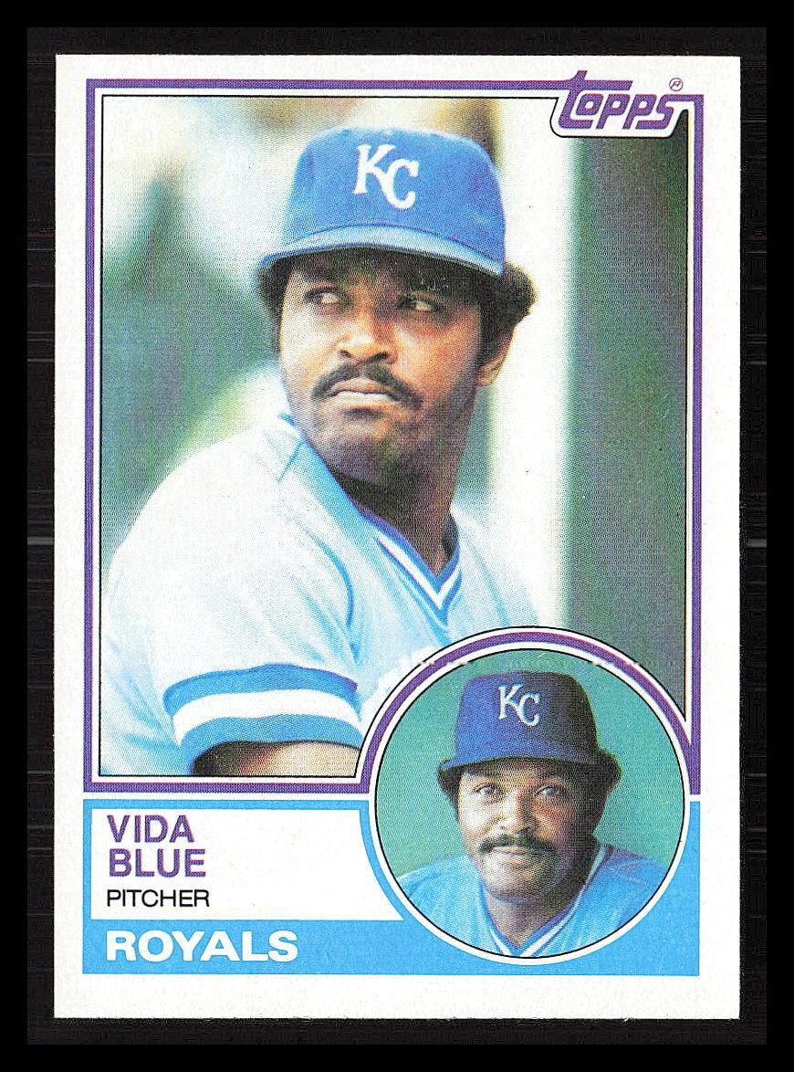 Vida Blue 1983 Topps #570 Kansas City Royals | eBay