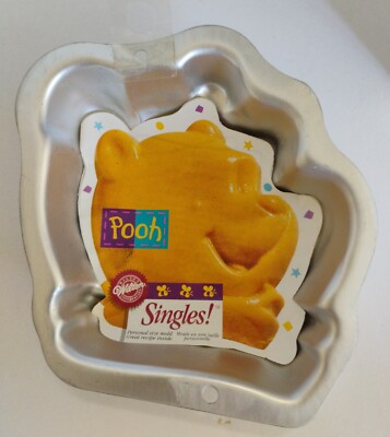 Winnie The Pooh Face Cake Pan Single Serve Size Wilton Singles | eBay