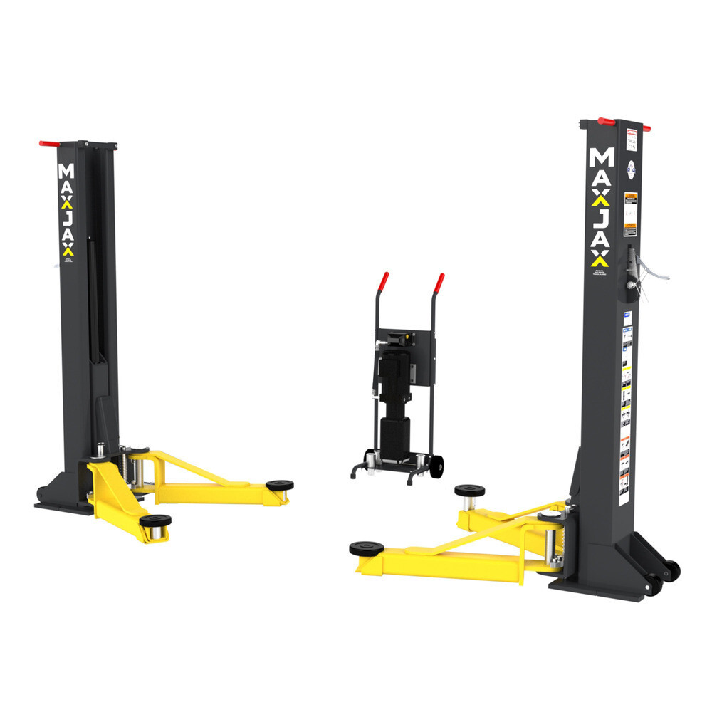 MaxJax Portable Two-Post Garage Lift - 7000 lb. Capacity - 5175548 | eBay