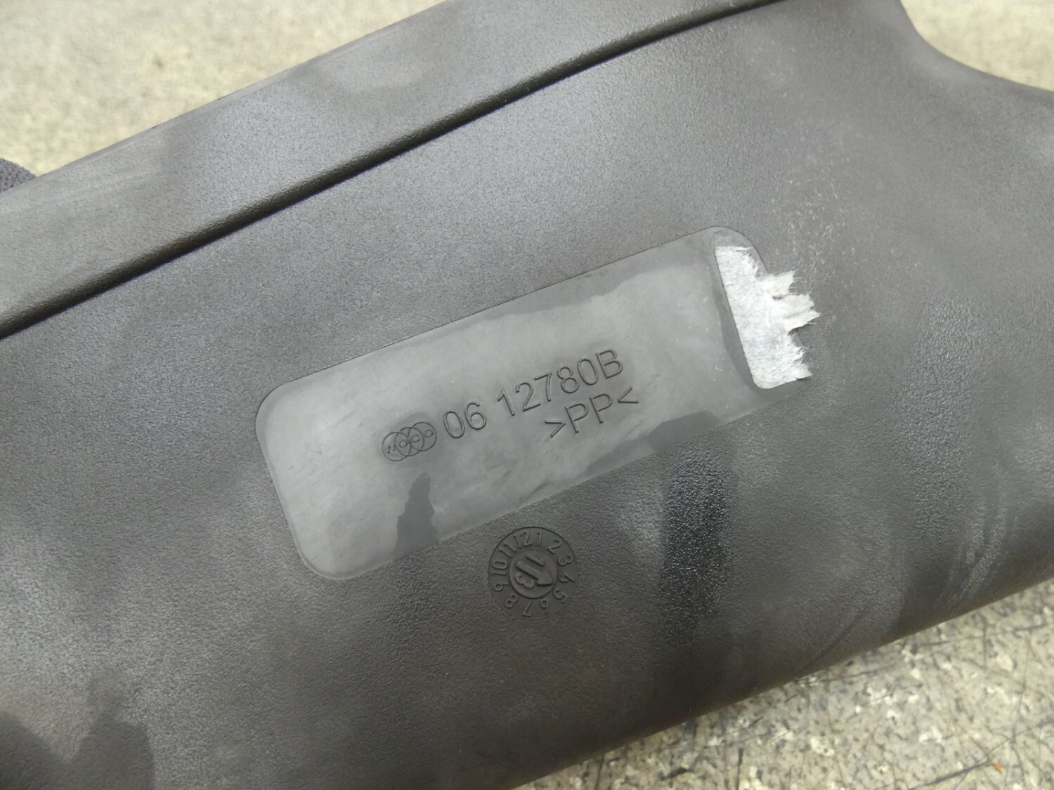 Ansaugrohr A2700900282 Luftkanal 140Tkm Mercedes W246 B200 13.1835.127 ...