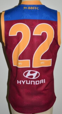 Brisbane Lions Player Issue AFL Guernsey Jersey Jumper - MEDIUM EXPRESS ...