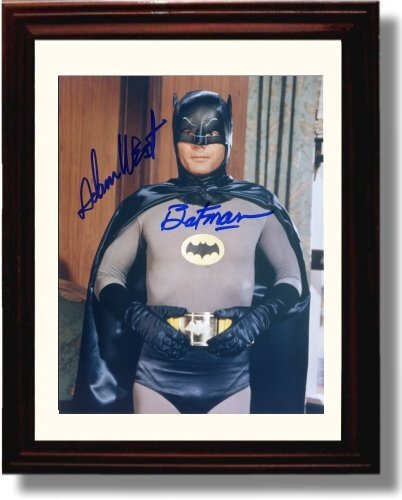 Unframed Adam West Autograph Promo Print - Batman | eBay