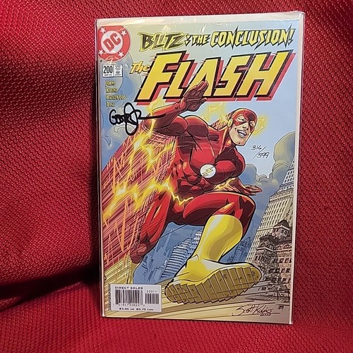 FLASH #200 dfe Dynamic Forces GEOFF JOHNS SIGNED Numbered COA Variant ...
