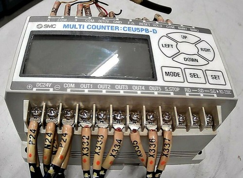 SMC CEU5PB-D MULTI COUNTER SS PNEUMATIC CYLINDER ACTUATOR SWITCH *FREE ...