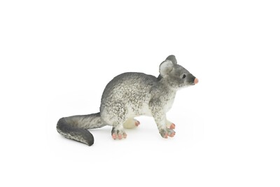 Opossum Toy, Possum, Realistic Rubber Model, Hand Painted Model 2.5 ...