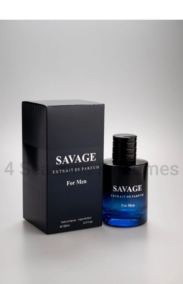 Savage for Men-3.4 Oz Men's Eau De PARFUM Spray. Men Casual Cologne ...