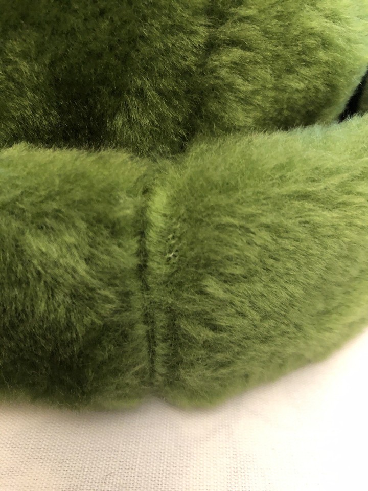 Vtg MCM Emerald Green Faux Fur Cossack Winter Hat Handmade Medium Women ...