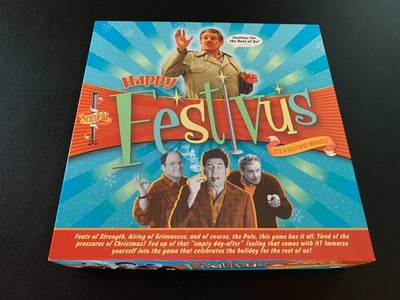 Seinfeld HAPPY FESTIVUS Board Game - NEW Open Box (2016) | eBay