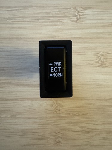 96-04 TOYOTA TACOMA 4RUNNER ECT PWR/NORM CONTROL SWITCH BUTTON OEM G8 ...