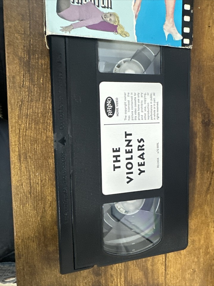 The Violent Years (VHS, 1997) 81227240431| eBay