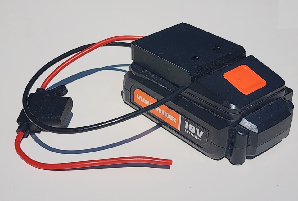 Harbor Freight Warrior 18V MAX Li-ion Batteries Convert DIY Power Dock ...