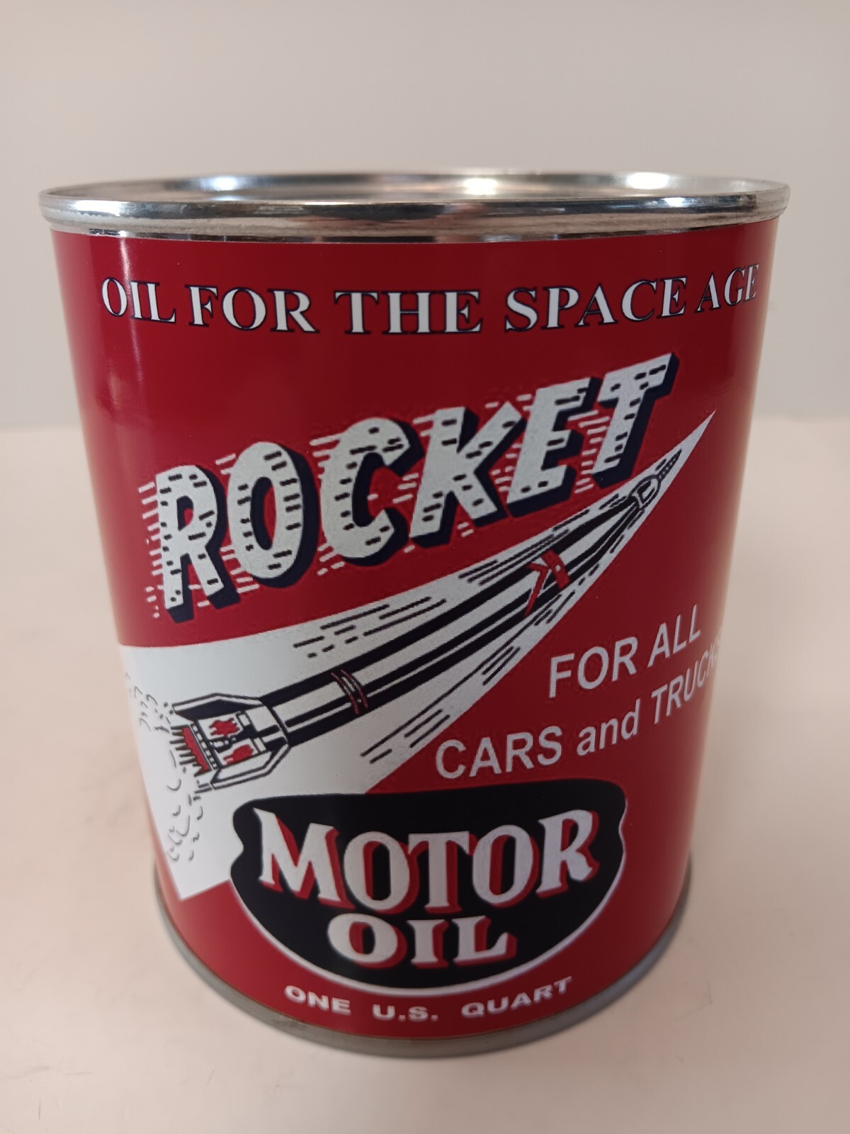 Rocket Motor Oil Can 1 qt. - ( Re-pop Collectible ) | eBay