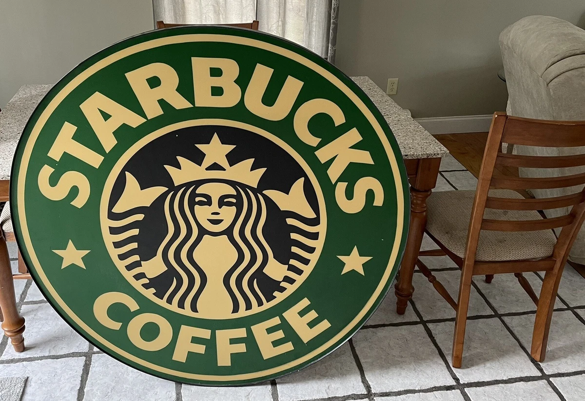 Starbucks Coffee Logo Sign