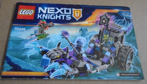 Lego NEXO Knights #70349 "Ruina's Lock & Rolle" Instructions ONLY ...