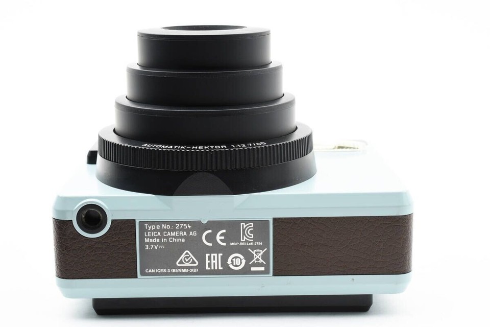 Leica SOFORT Instant Camera Light Blue – Near Mint – Boxed Full Set | eBay