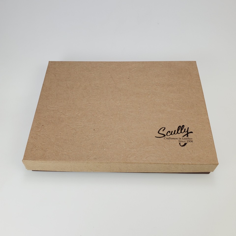 Scully Black Plonge Leather Journal (1050R) | eBay
