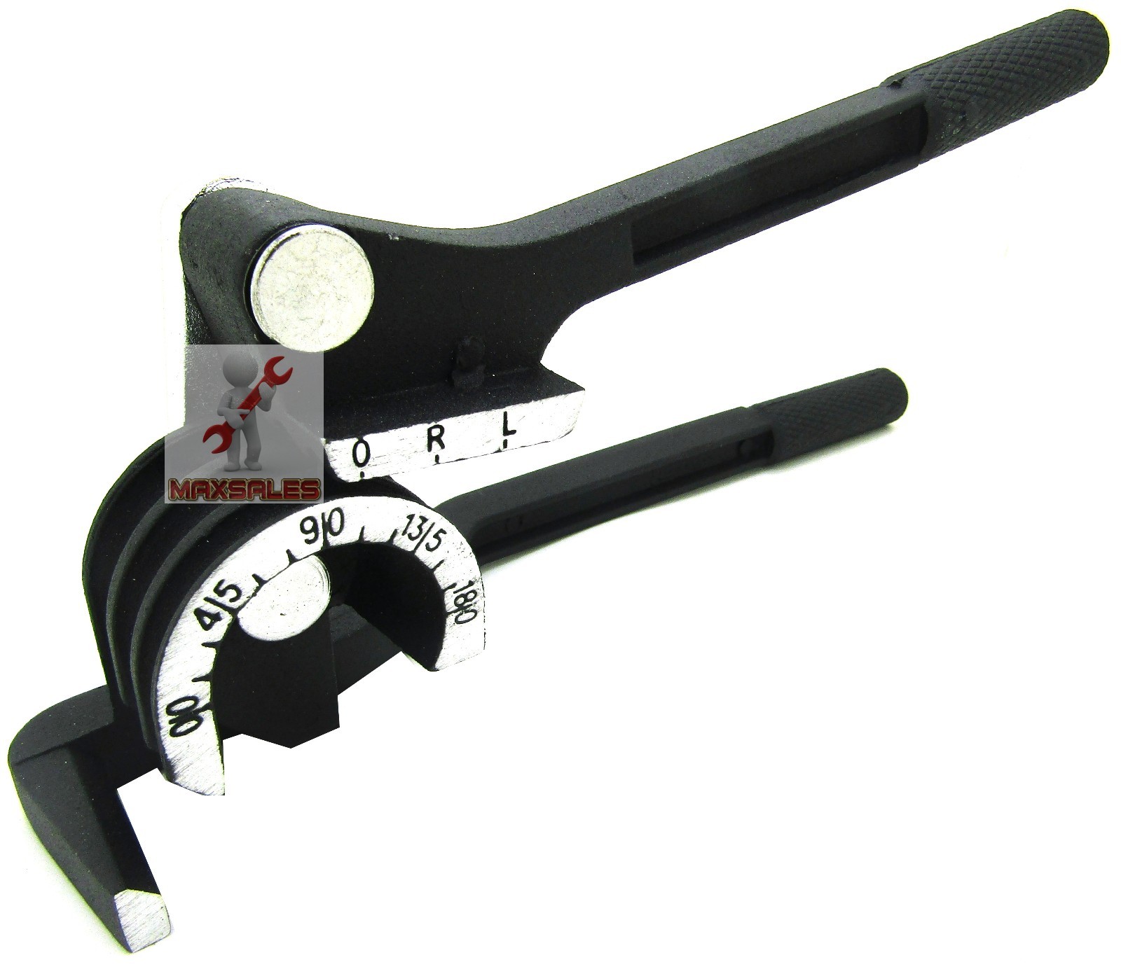 3-in-1 Pipe Tube Bender 1/4" 5/16" 3/8" 90° Straight Angle Plumbing ...