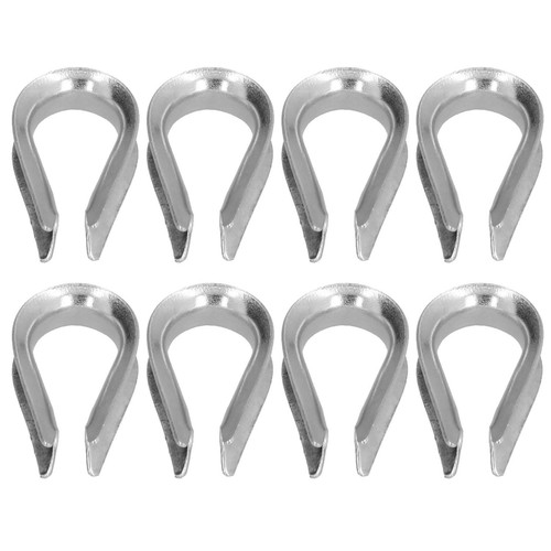 50Pcs Wire Rope Thimble Stainless Steel Cable Rigging Tools for ...