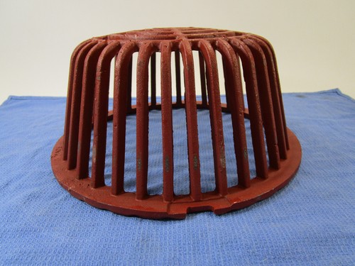 WADE 3000-42 LARGE AREA CAST-IRON ROOF DRAIN COVER DOME REPLACEMENT 11 ...