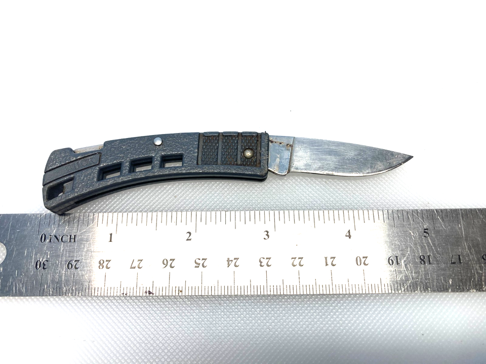 Buck USA Mini Buck 425 Folding Pocket Knife Gray | eBay