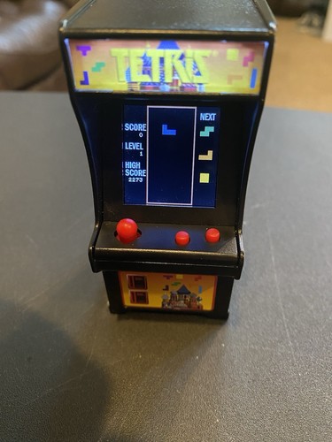 Super Impluse keychain- Tetris- arcade cabinet- Tested Works | eBay