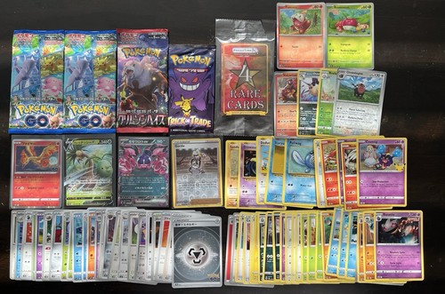 Pokémon 3 Sealed Japanese Pack/+1/1 Mystery 4 Rare Pack, Holo, Rare ...