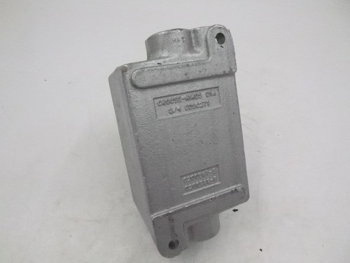 Eaton Crouse-Hinds EDSC21273 Selector Switch Control Station 3/4" Hubs ...