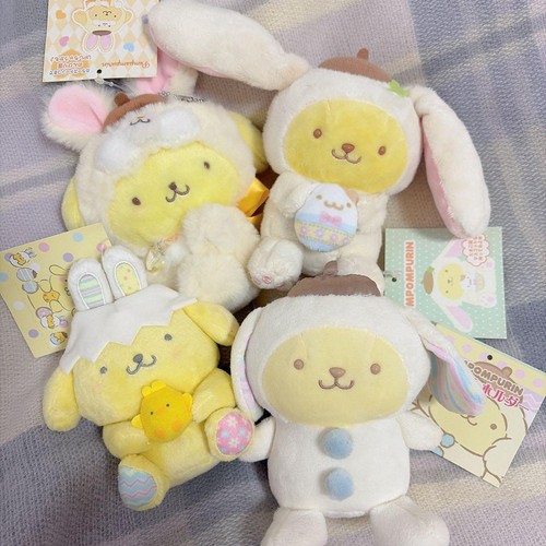Pom Purin Easter Rabbit Mascot vintage no chain used for collectibles ...