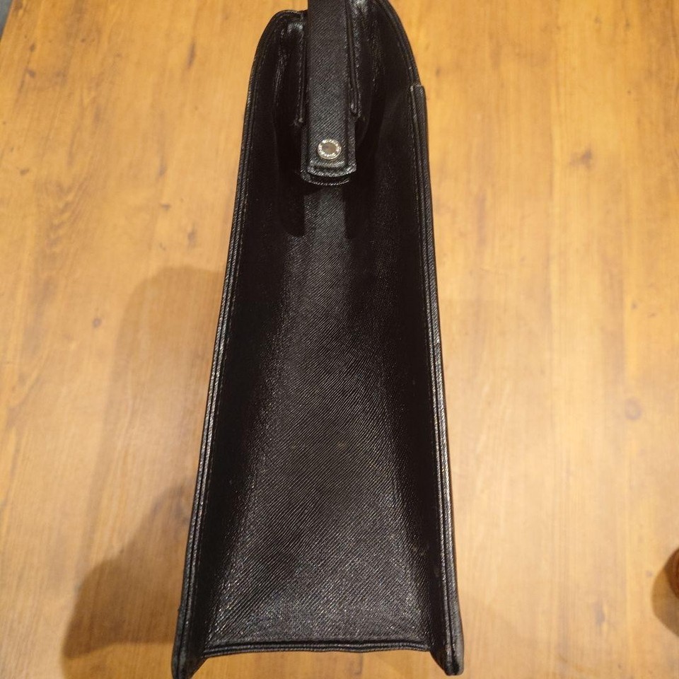 Burberry leather business bag black BURBERRY | eBay Australia