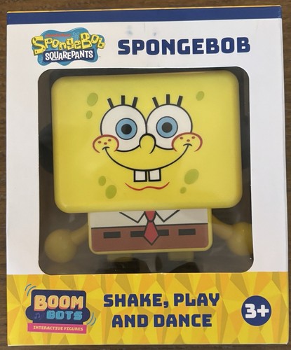 Spongebob Squarepants Boom Bots Shake, Play and Dance- New- Great Gift ...
