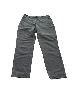 Sportscraft Womens Black Check Chino Pants Size Size 10 Good Condition ...